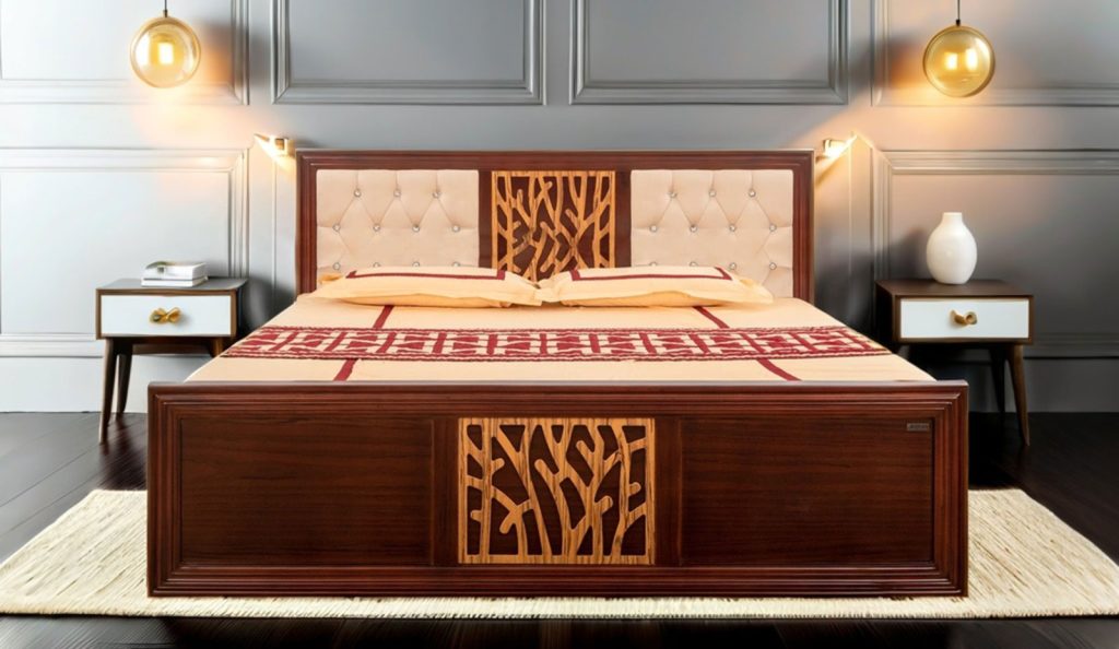 Modern Rosemary Bed – Ahad Furniture